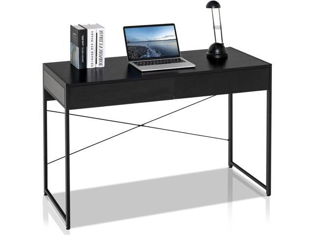 Click here for GOFLAME 44 inch Computer Desk with 2 Storage Drawe... prices