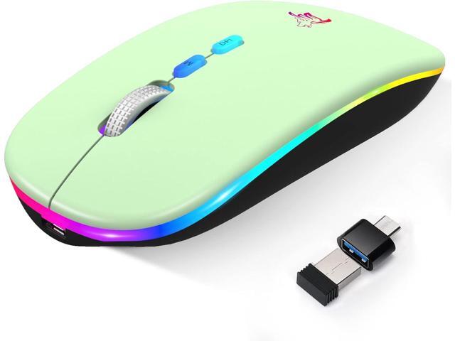Click here for LED Wireless Mouse  Slim Rechargeable Silent Bluet... prices