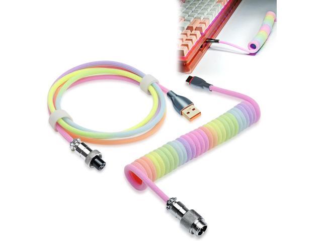 Click here for UCINNOVATE Pro Custom Coiled USB C Cable for Gamin... prices