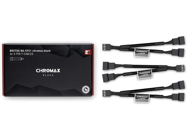 Click here for Noctua NA-SYC1 chromax. Black  4 Pin Y-Cables for... prices