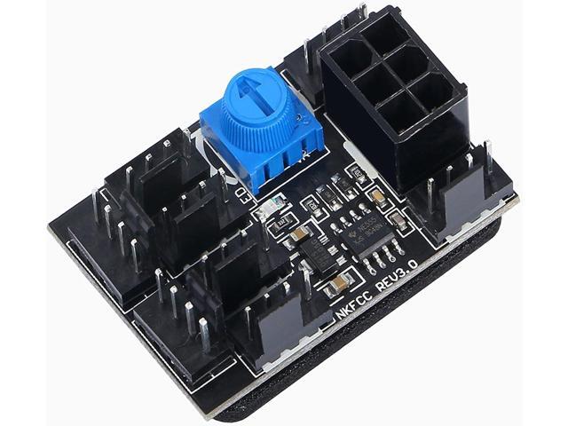 Click here for MEIRIYFA 3 Pin 4 Pin Fan Adapter PWM PC Chassis Co... prices