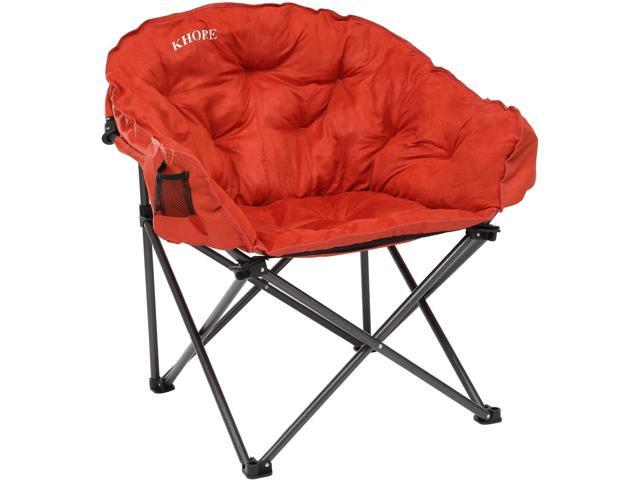Click here for KHORE Oversized Folding Camping Moon Saucer Chair... prices