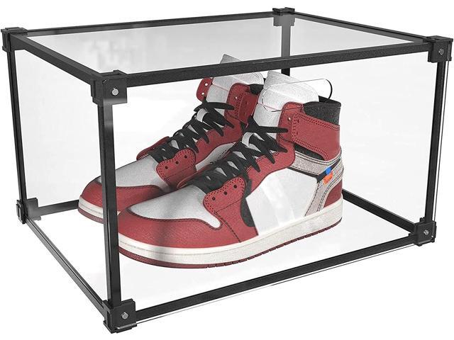 Click here for LANSCOERY Transparent Acrylic Shoe Box Magnetic Si... prices