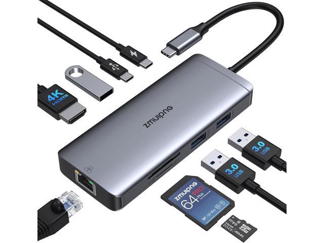 Click here for USB C Hub Multiport Adapter  9-in-1 Laptop USB C D... prices
