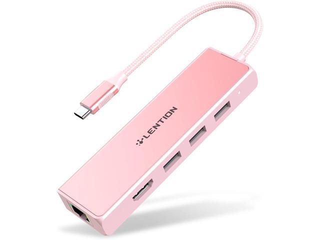 Click here for LENTION USB C Hub with a Gigabit Ethernet Port  4K... prices