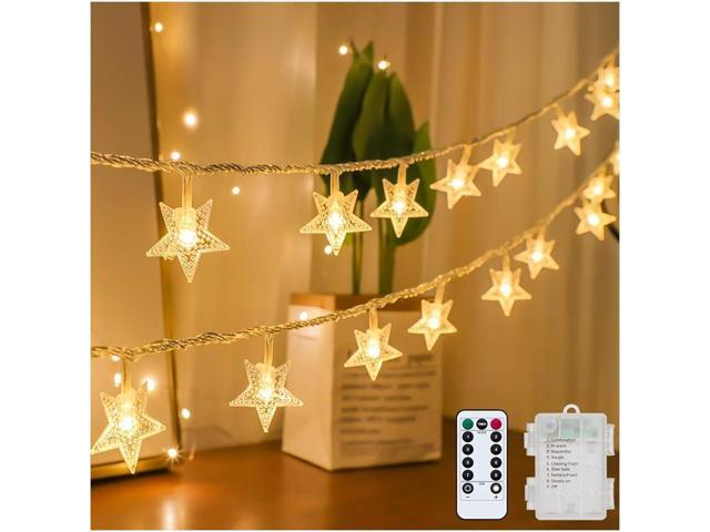 Click here for Tasodin Star String Lights Battery Operated Waterp... prices