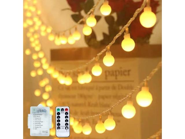 Click here for 33FT Globe String Lights  100 LED Fairy String Lig... prices