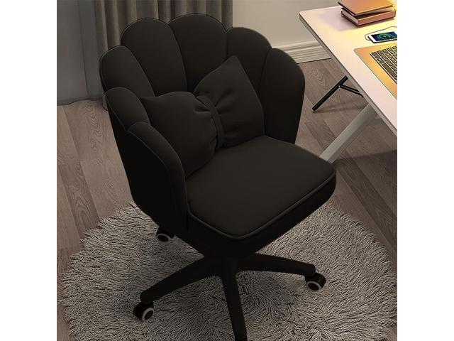 Click here for Vanity Chair Velvet Petal Desk Chair Upholstered M... prices