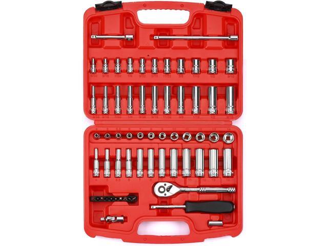 Click here for MIXPOWER 62-Piece 1/4-Inch Dr. Master Socket Set w... prices
