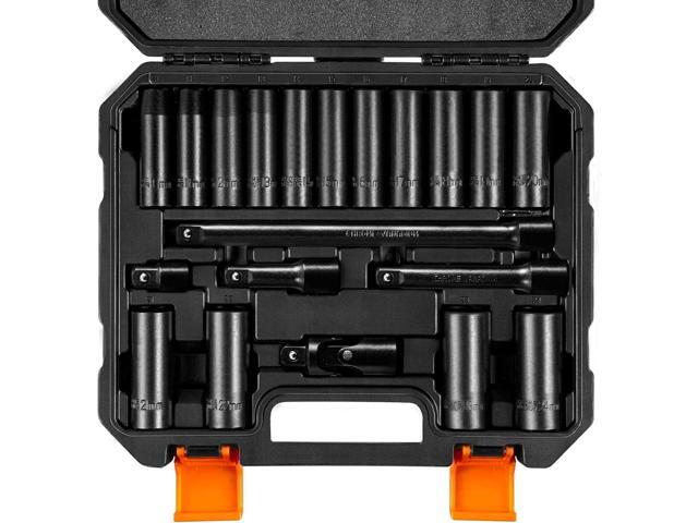 Click here for BOEN 1/2 Drive Metric Deep Impact Socket Set  20 P... prices