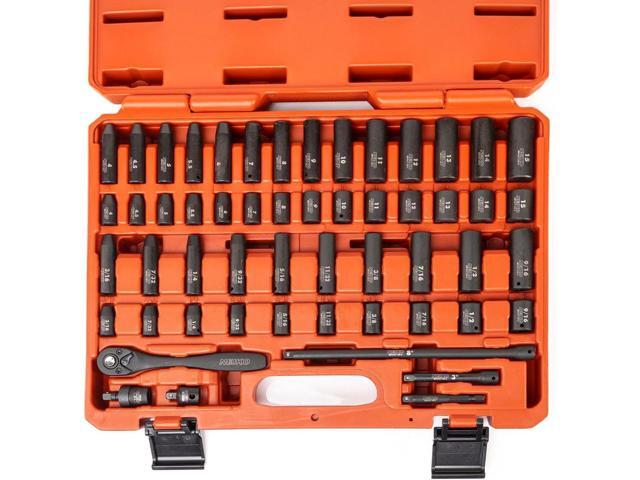 Click here for NEIKO 02437A 1/4 Drive Impact Socket Set 54 Piece... prices