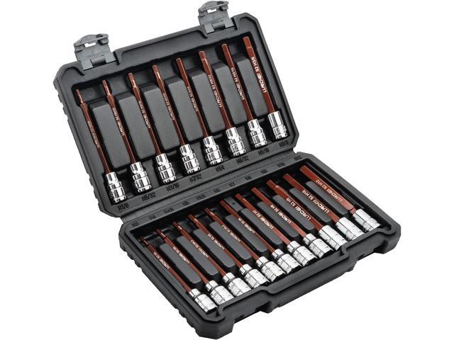 Click here for LLNDEI 3/8-Inch Drive Extra Long Allen Hex Bit Soc... prices