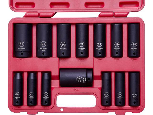 Click here for MECHMAX Impact Socket Set 1/2 Inch Drive Deep Metr... prices
