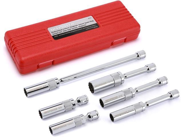Click here for MIXPOWER 3/8 Dr. Magnetic Swivel Spark Plug Socket... prices