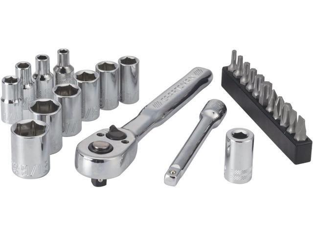 Click here for CRAFTSMAN Socket Set  SAE 1/4-in. Drive  24 Piece... prices