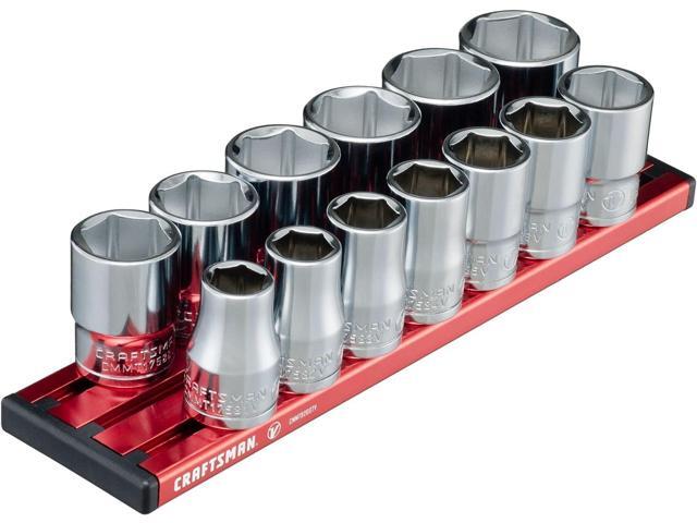 Click here for CRAFTSMAN 13 PC 1/2 DRIVE 6 PT MM SOCKET SET (CMMT... prices