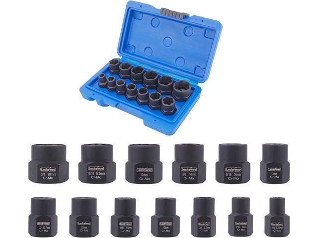 Click here for Luckyway 13-Piece Impact Bolt & Nut Remover Set  N... prices