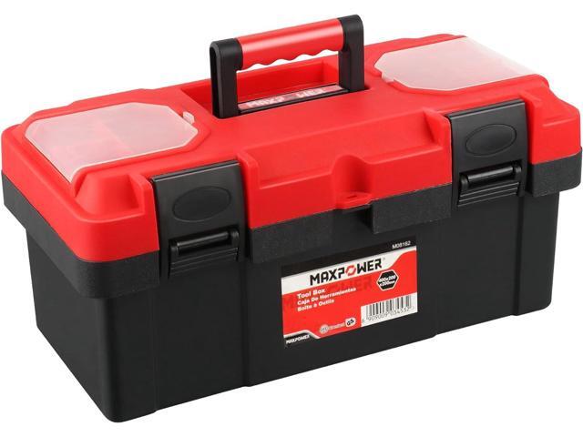 Click here for MAXPOWER Tool Box 16-inch  Small Plastic Tool Box... prices