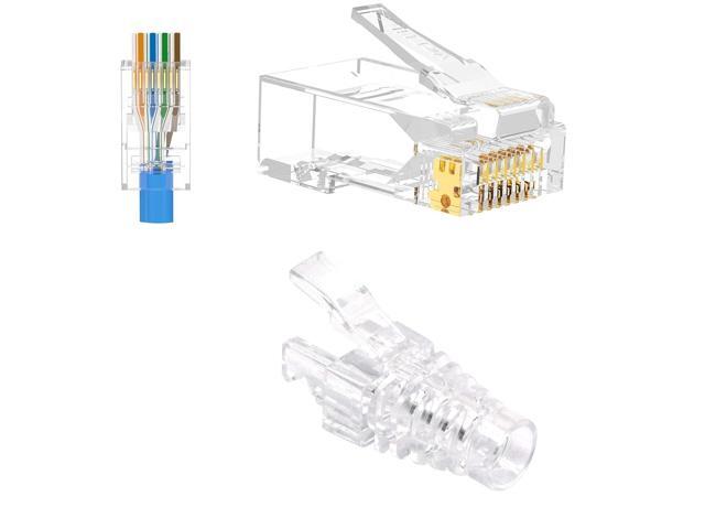 Click here for VCE Cat6 Pass Through RJ45 Connectors with Protect... prices
