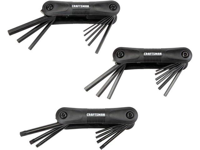 Click here for CRAFTSMAN Hex Key Set  25-Key  3 Pack  Folding (CM... prices