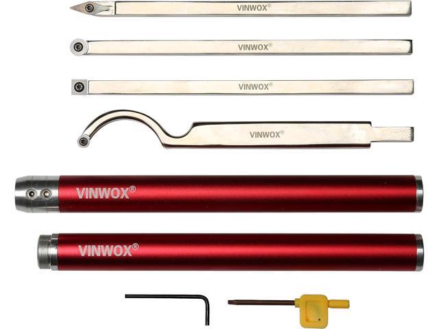 Click here for VINWOX 8 PCS Carbide Wood Lathe Turning Tool Set... prices