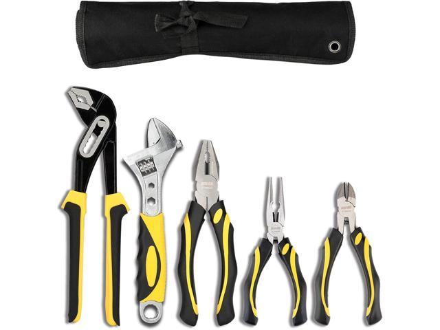 Click here for DOWELL Pliers Set 5-Pieces 10-Inch Groove Joint Pl... prices