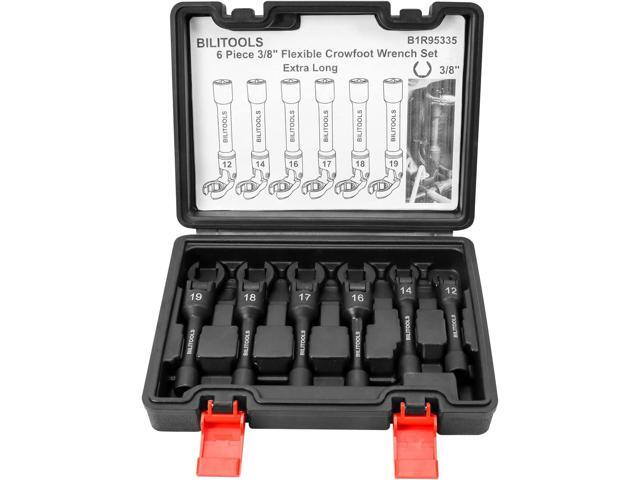 Click here for BILITOOLS Long Flex Head Crows Foot Line Wrench Se... prices