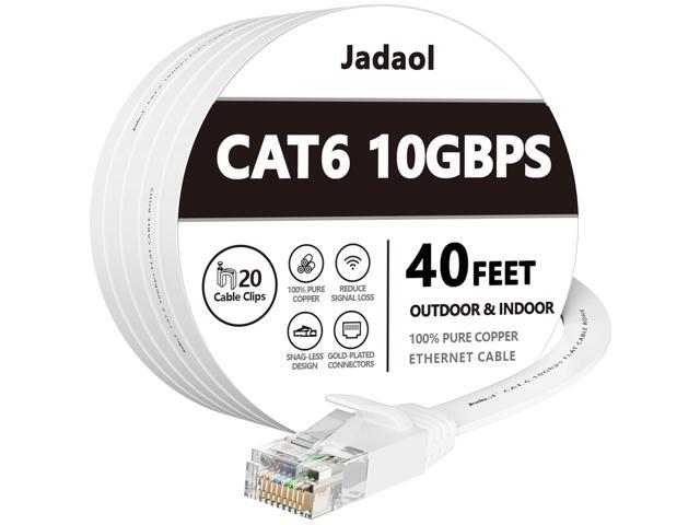 Click here for Cat 6 Ethernet Cable 40 ft  Outdoor & Indoor 10Gbp... prices