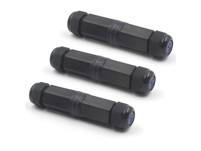 Click here for VCE Waterproof RJ45 Coupler Cat6/Cat5E/Cat5 3-Pack... prices