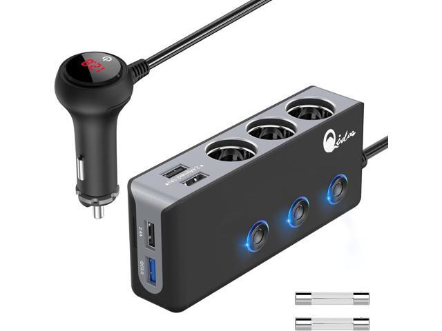 Click here for Quick Charge 3.0 Cigarette Lighter Splitter  Qidoe... prices