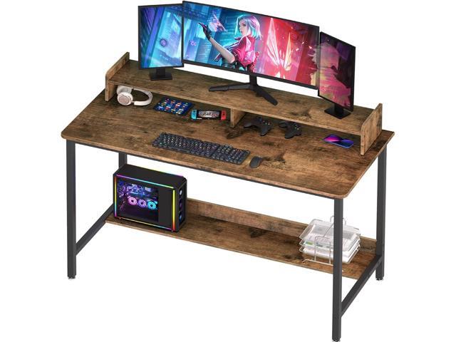 Click here for Computer Desk with Shelves  43 Inch Gaming Writing... prices