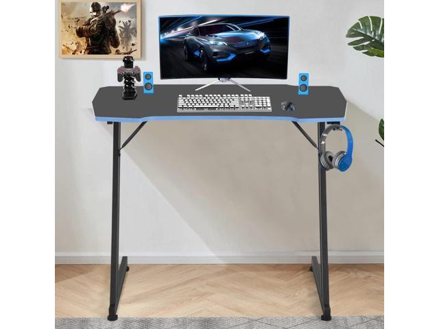 Click here for BLKMTY 39 Gaming Table Z Shaped Gaming Desk Large... prices
