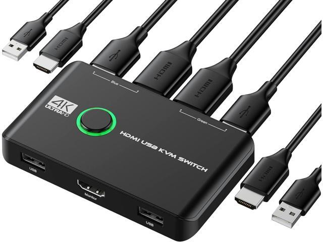 Click here for 4K KVM Switch HDMI 2 Port Box  USB HDMI KVM Switch... prices