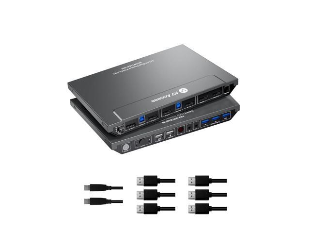 Click here for AV Access KVM Switch 2 Computers 2 Monitors Displa... prices