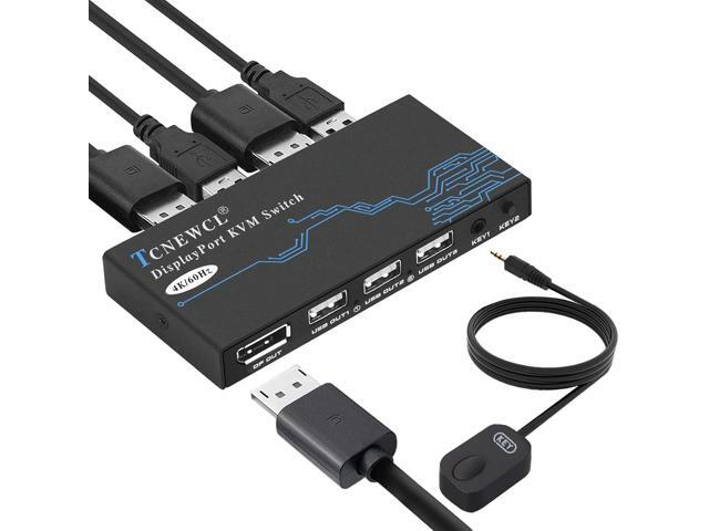 Click here for KVM Switch DisplayPort 2 Computers 1 Monitor  2 Po... prices