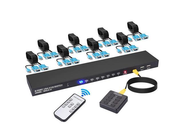 Click here for VGA KVM Switch 8 Port  8 in 1 Out VGA USB KVM Swit... prices