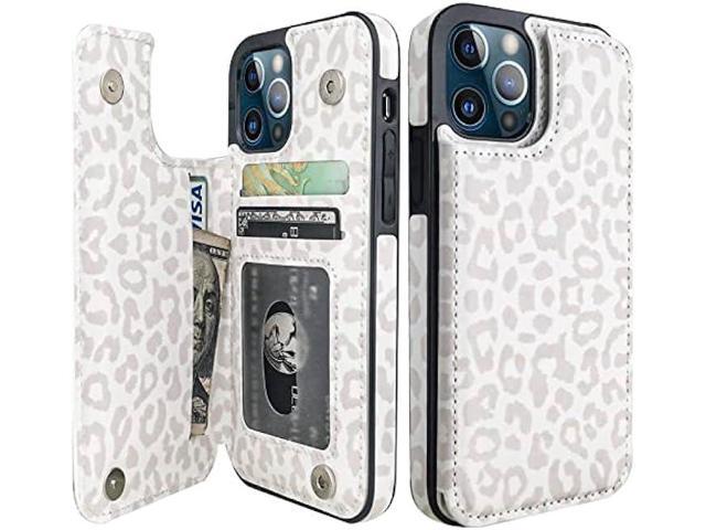 Click here for HAOPINSH for iPhone 12/12 Pro Wallet Case with Car... prices