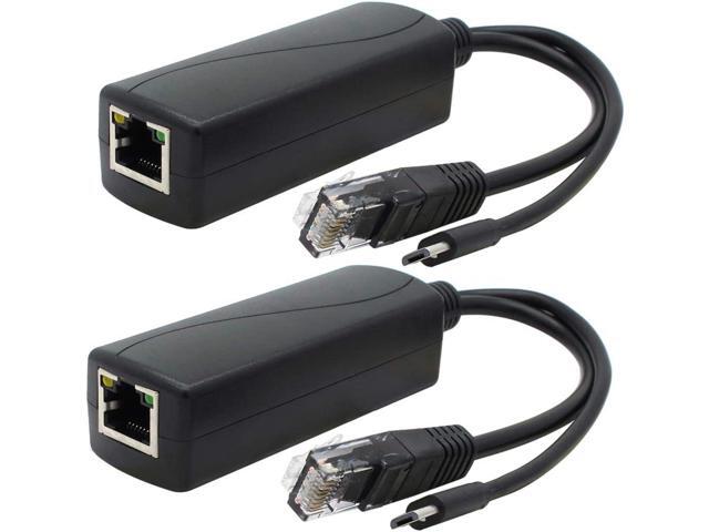 Click here for ANVISION 2-Pack Gigabit PoE Splitter  48V to 5V 2.... prices