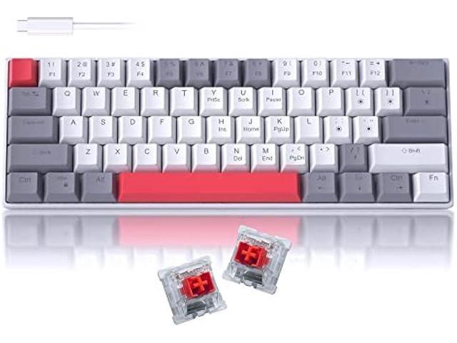 Click here for 60 Mechanical Gaming Keyboard Mixed Color Keycaps... prices