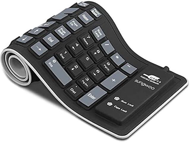 Click here for sungwoo Foldable Silicone Keyboard USB Wired Water... prices