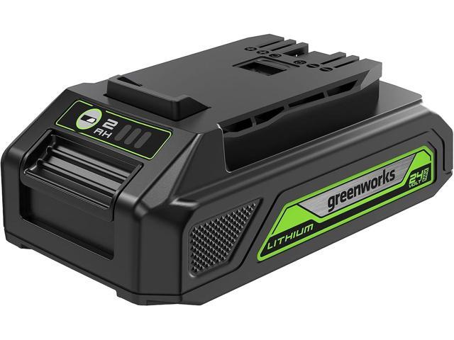 Click here for Greenworks 24V 2Ah USB Battery  BAG708  Green prices