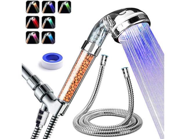 Click here for PRUGNA LED Shower Head with Hose and Shower Arm Br... prices