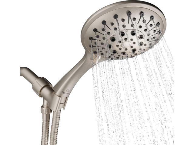 Click here for Aquarius Handheld Brushed Nickel Shower Head With... prices