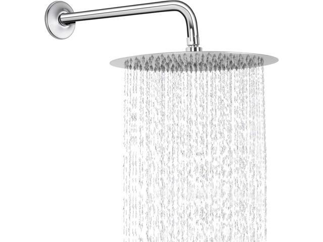 Click here for NearMoon Round Rain Shower Head With Extension Arm... prices
