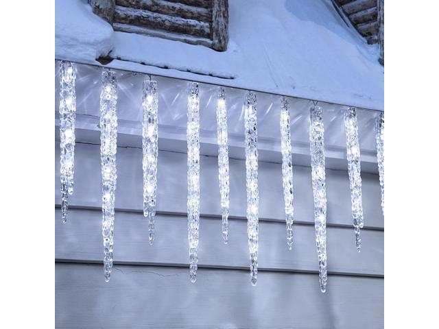 Click here for Minetom Icicle Lights Outdoor with Clips  20ft 100... prices