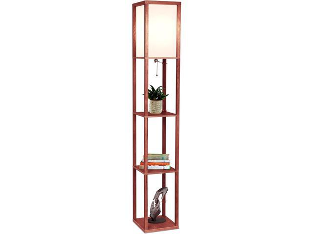 Click here for Brightech Maxwell - Modern Shelf Floor Lamp with L... prices