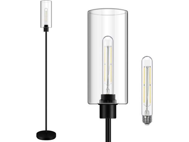 Click here for BoostArea Floor Lamp With Glass Lampshade  4W Bulb... prices