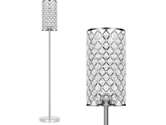 Click here for Crystal Floor Lamp  Modern Standing Lamp with Eleg... prices