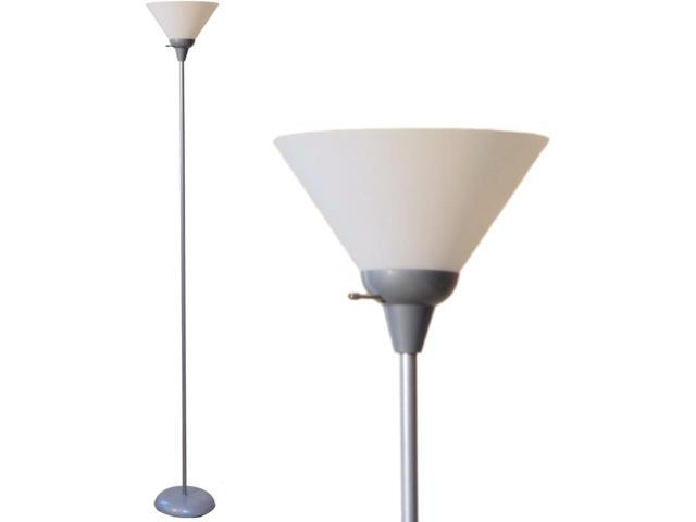 Click here for LIGHTACCENTS Mary Torchiere Floor Lamp Silver Stan... prices