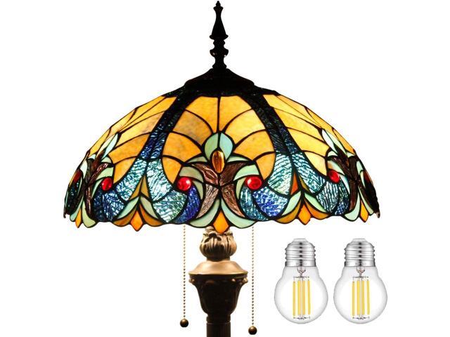 Click here for WERFACTORY Tiffany Floor Lamp Blue Yellow Liaison... prices